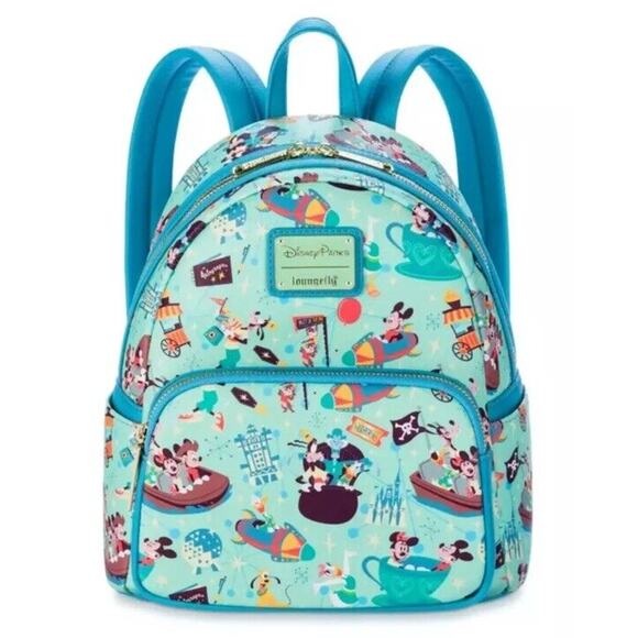 Loungefly | Bags | Disney Mickey Mouse And Friends Play In The Park ...